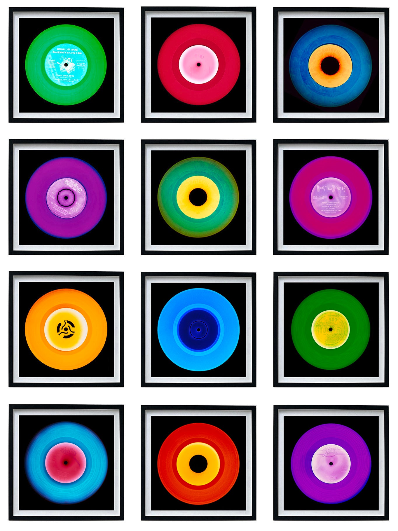 Twelve Piece Multicolour Vinyl Collection - Richard Heeps